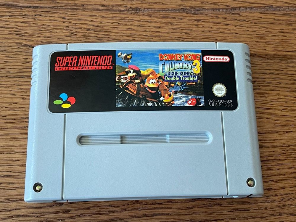 Snes Modul - Donkey Kong 3 - wie Neu (Gebraucht) in Zuerich für CHF 34 ...