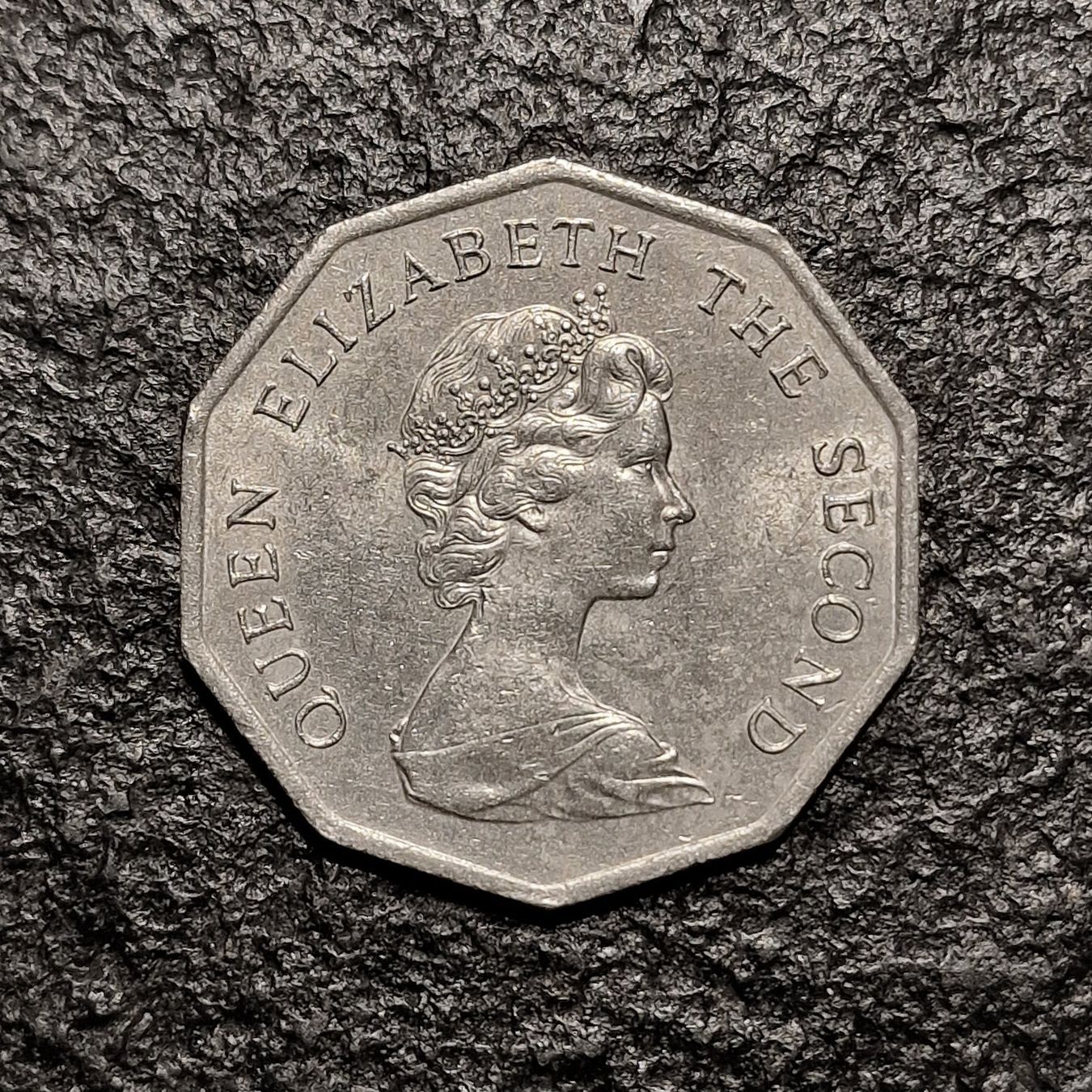 5 Dollars, Hong Kong, 1976, Umlaufmünze – Queen Elizabeth II (Gebraucht ...