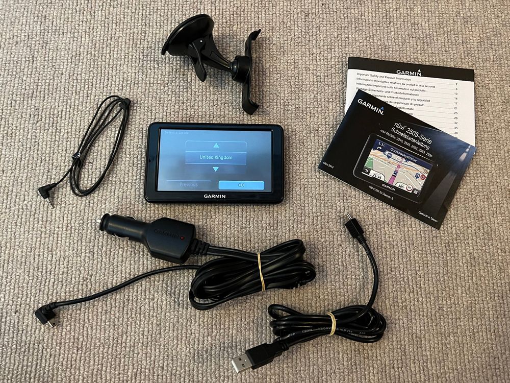 Garmin nüvi 2595 LMT GPS-Navi mit Lifeteime Maps von Europa (Gebraucht ...