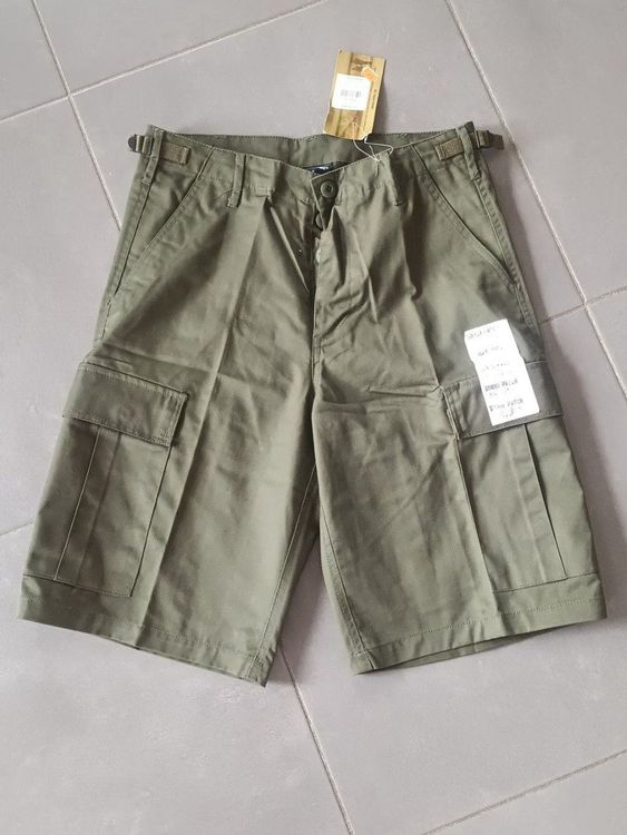 Short Mil-Tec olive taille S NEW (Neu und originalverpackt) in Pampigny ...