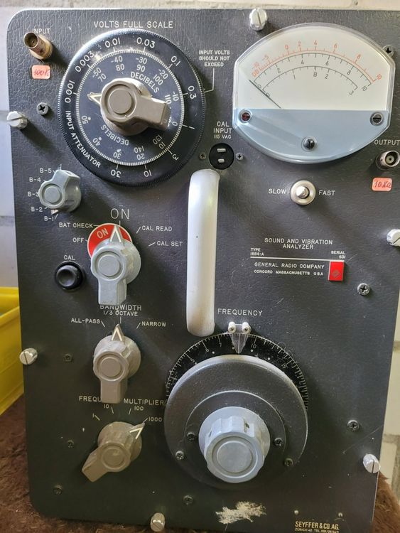 Messgerät Sound und Vibration Analyzer GenRad mit Zubehör | Kaufen auf ...