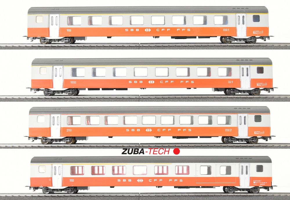 Liliput 4x Personenwagen EW III "Swiss Express" SBB H0 GS | Kaufen auf Ricardo