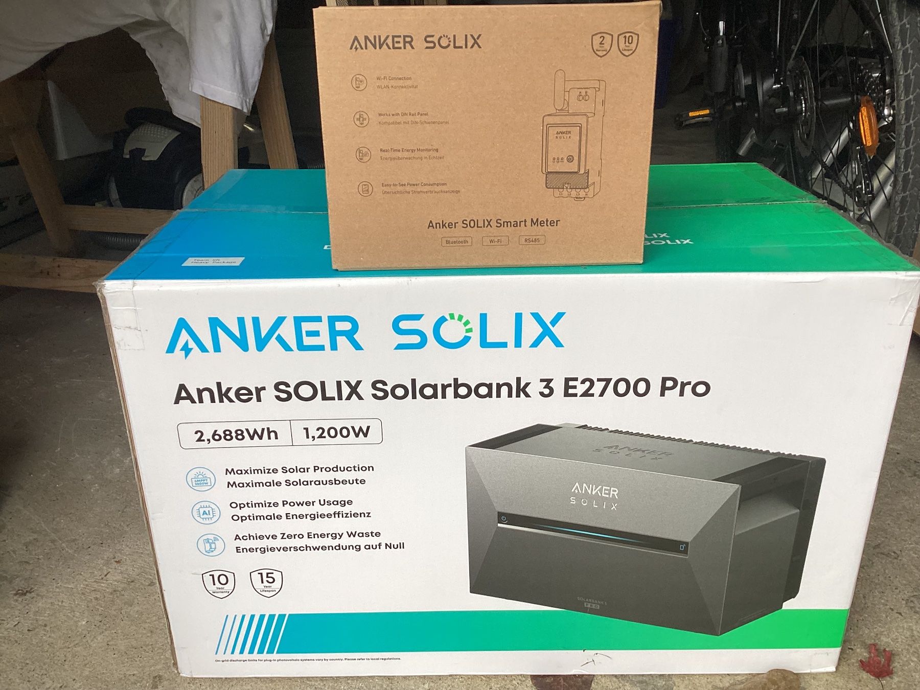 Anker SOLIX Solarbank 3 E2700 Pro + Smart Meter (Neu und originalverpackt) in Altikon für CHF ...