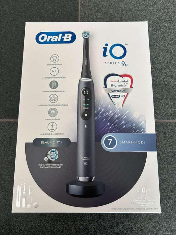 Oral B iO Series 9N black Onyx, neu (Neu (gemäss Beschreibung)) in Zizers für CHF 180 – mit ...