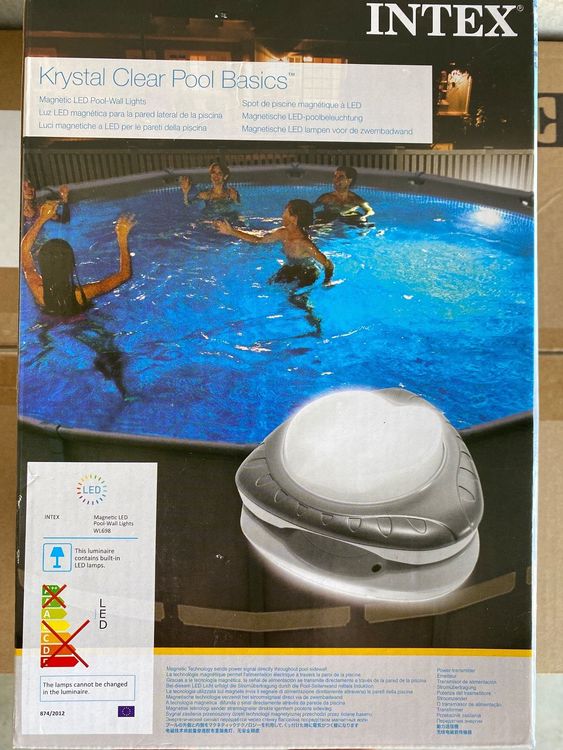 Intex, magnetische Poolbeleuchtung, Krystal Clear PoolBasics | Kaufen ...