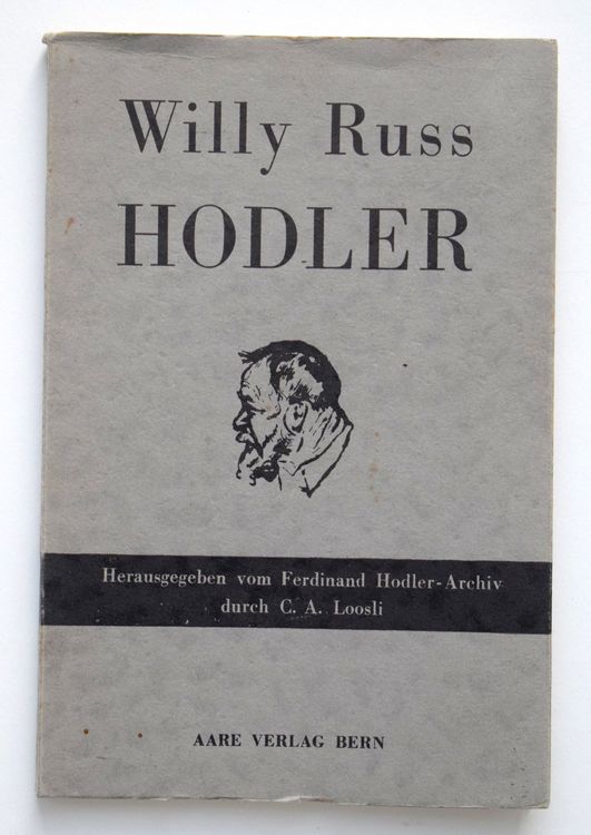RARITÄT Ferdinand Hodler Willy Russ Meine Erinnerungen (Gebraucht) in ...