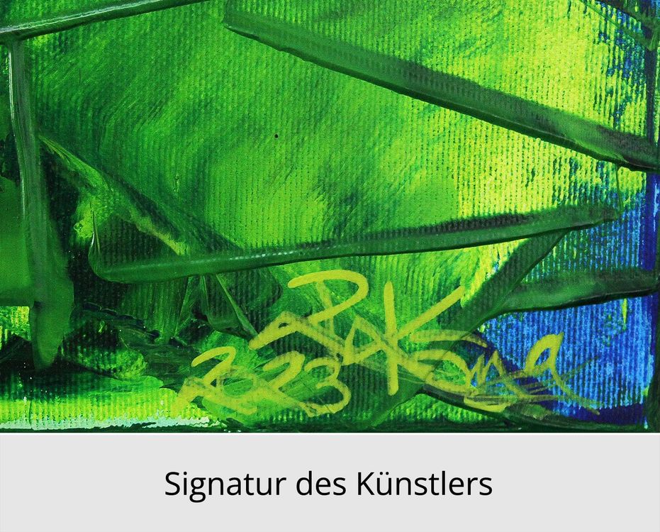 Gemälde TOR ZUM GRÜN VI Kunst Bilder Malerei, R. König | Kaufen auf Ricardo