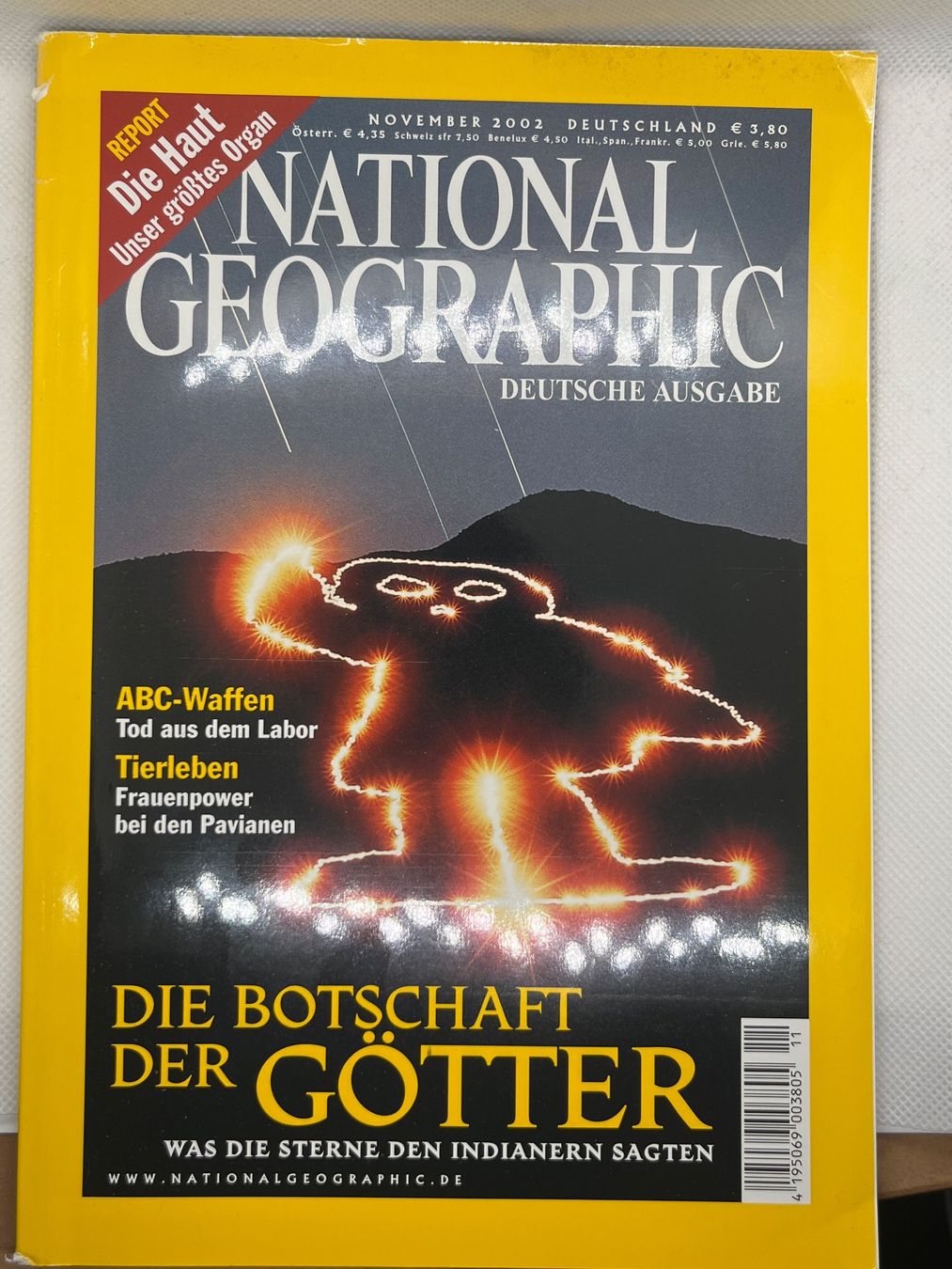 National Geographic 11/2002, Deutsche Ausgabe, Top! (Gebraucht) in ...