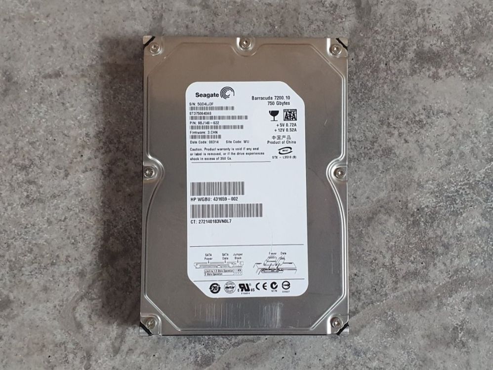 Seagate SATA Festplatte 750GB | Kaufen auf Ricardo