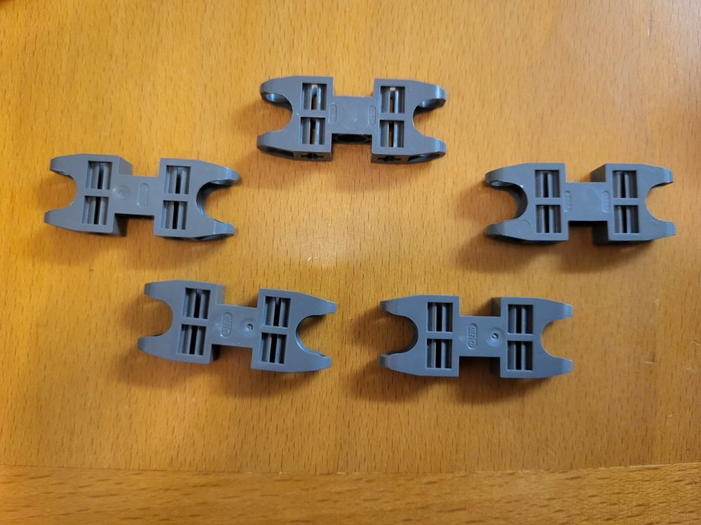 5x Lego Technik 47296 / 4217826 2x5 Kugelgelenk dunkelgrau | Kaufen auf ...