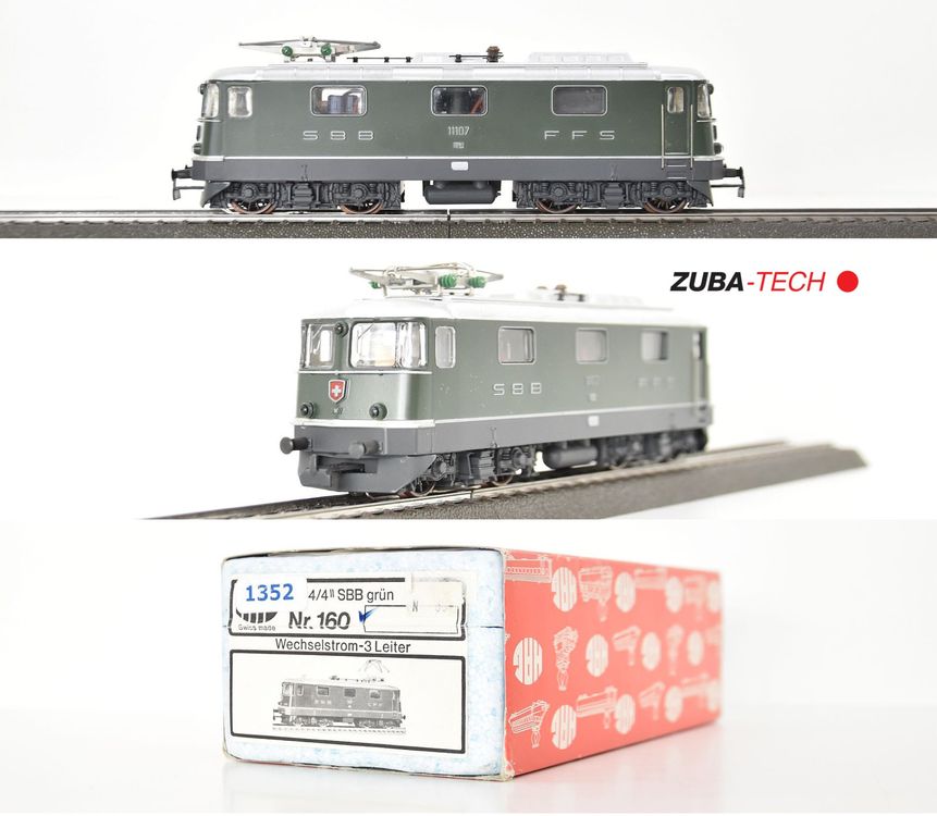 HAG 160 E-Lok Re 4/4 II SBB H0 WS Analog mit OVP (Gebraucht) in St. Gallen für CHF 77 – mit ...