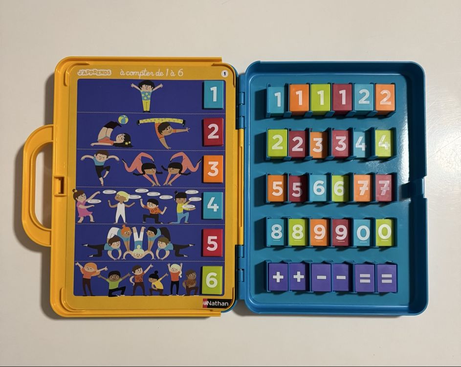 Jeu J’apprends à compter Nathan | Kaufen auf Ricardo
