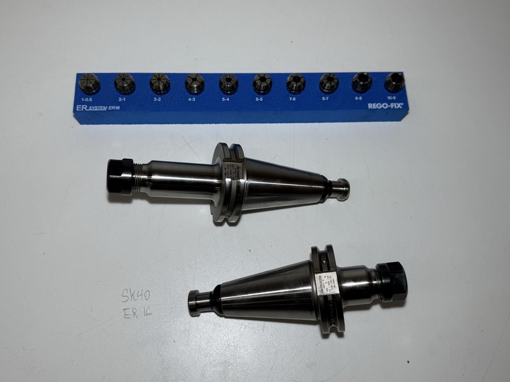 SK40 - ER16 Spannzangenaufnahme Werkzeugaufnahme (Gebraucht) in Boswil für CHF 150 – mit ...