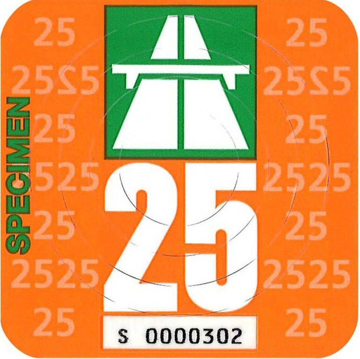 Gratis Versand, Autobahnvignette 2025, Vignette 25 (Neu und originalverpackt) in Reichenburg für ...