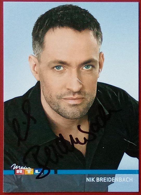Nik Breidenbach Autogramm signiert Fotopostkarte 10x15cm | Kaufen auf ...