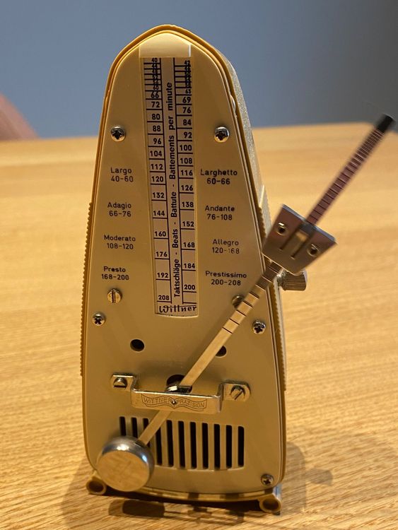 Wittner Taktell Metronom (Vintage, Made in Germany) (Gebraucht) in ...