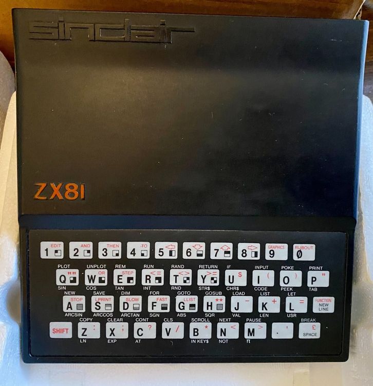 ZX81 Sinclair collector computer 1980 | Kaufen auf Ricardo