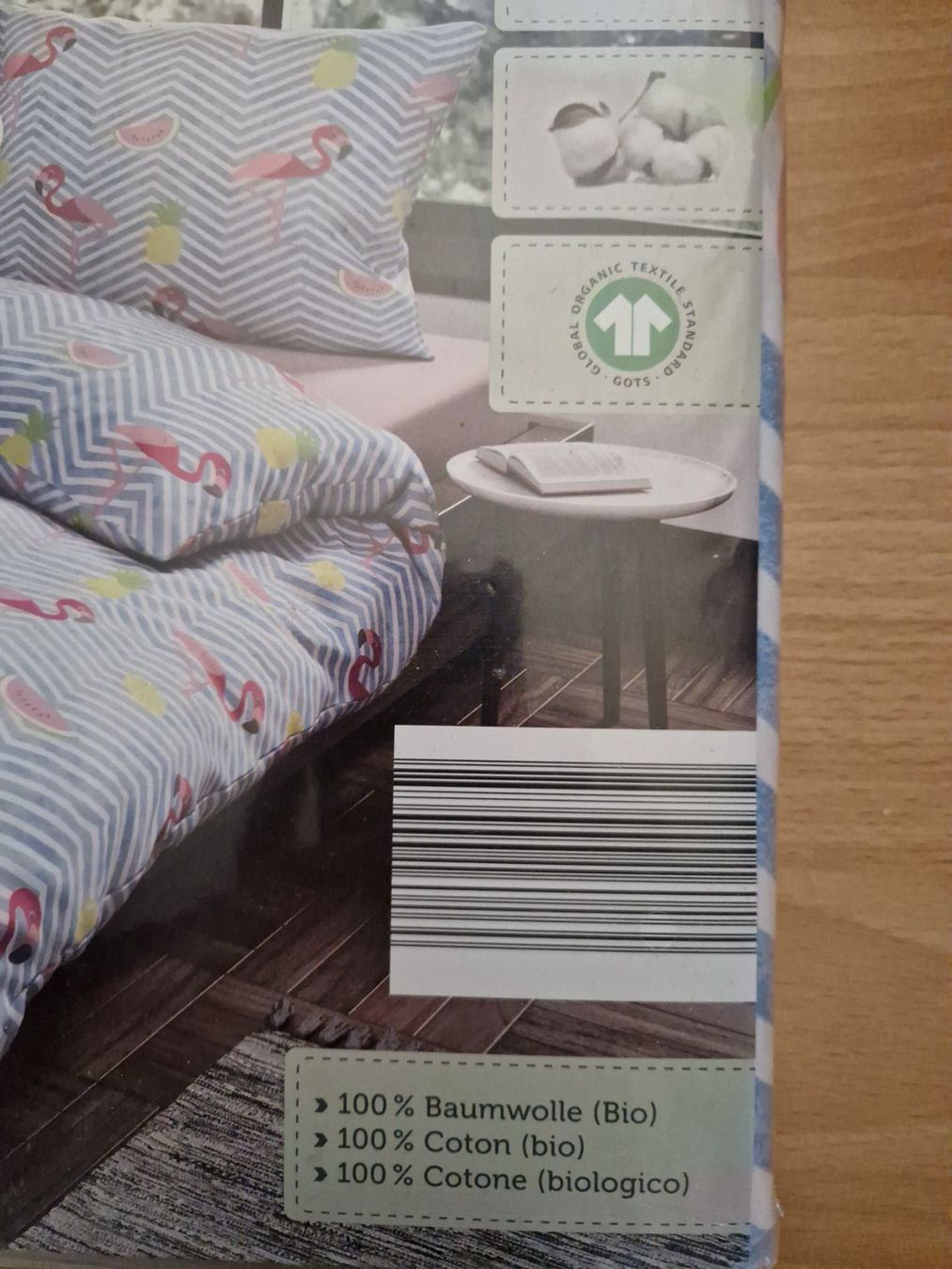 Bettwäsche Set Renforcé Bio Organic Cotton Flamingo OVP (Neu und ...