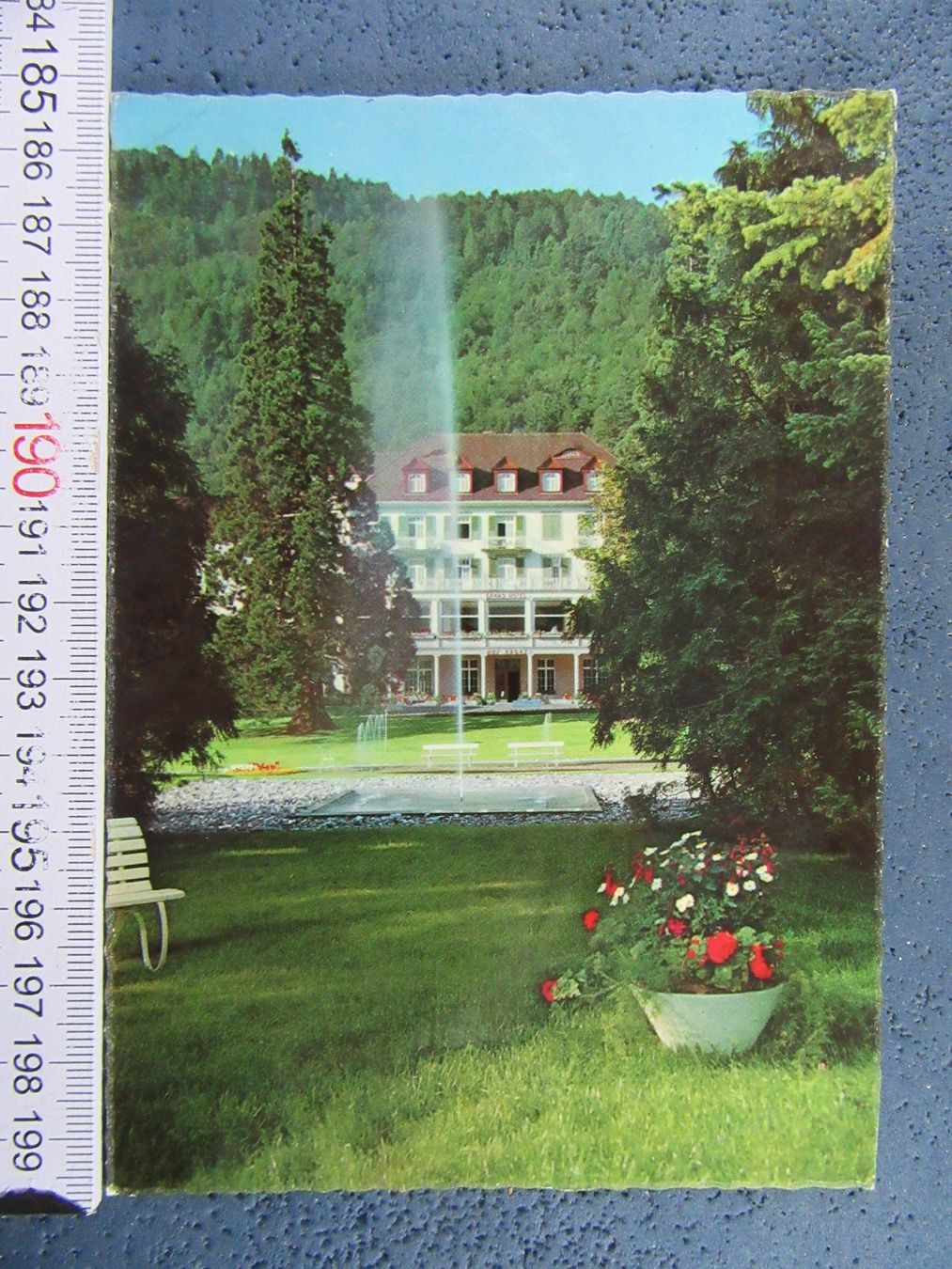 BAD RAGAZ SG AK GRAND HOTEL HOF RAGAZ 1962 (Gebraucht) in Ettingen für ...
