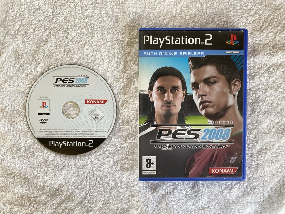 Pro Evolution Soccer 2008 PS2 (Gebraucht) in Reichenbach i. K. für CHF ...