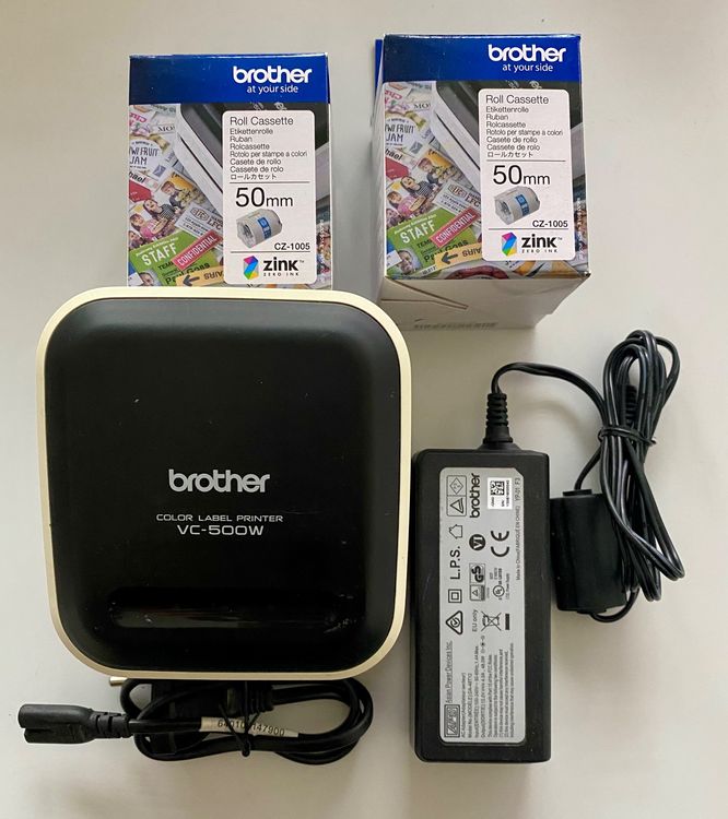 Brother VC-500W Color Lable Printer (Gebraucht) in Uetikon am See für ...