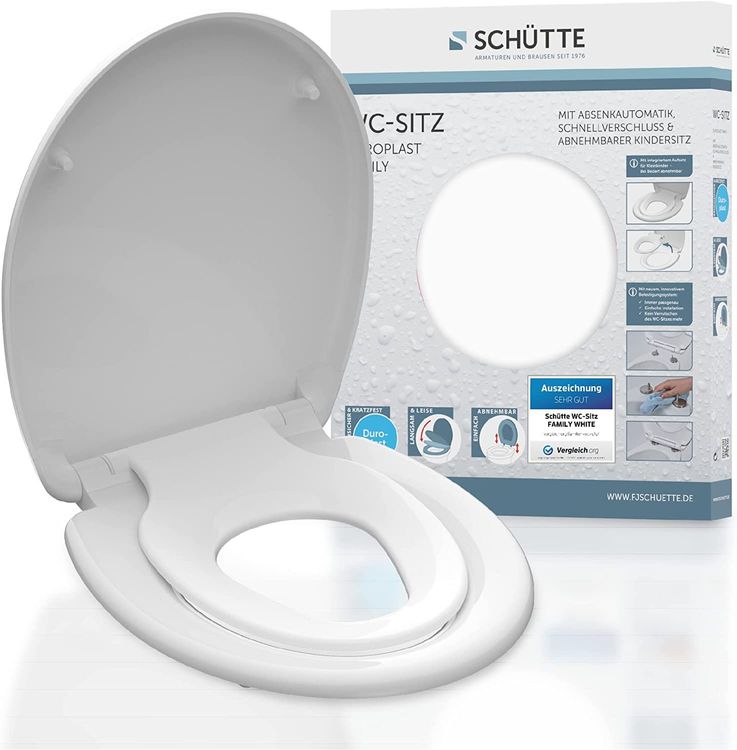 Design WC-Sitz mit Absenkautomatik und Schnellentriegelung | Kaufen auf Ricardo