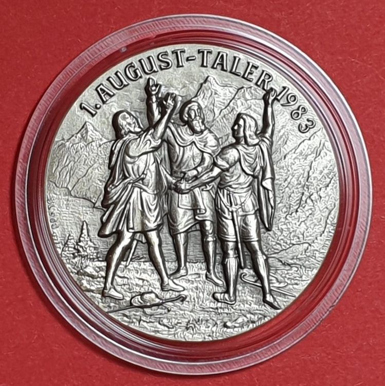 1 August -Taler 1983 "Silber" (Gebraucht) in Uttigen für CHF 15 – mit Lieferung auf Ricardo kaufen