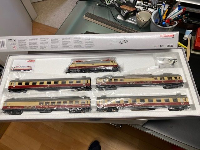 Märklin 26540 TEE "Rheinpfeil" AC-digital mfx, neu (Neu und ...