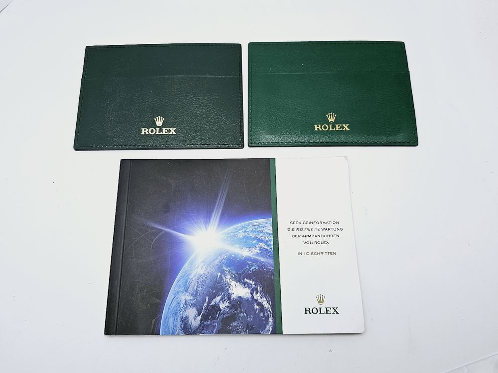 Rolex Booklet Serviceheft (Gebraucht) in Bassersdorf für CHF 100 – mit ...