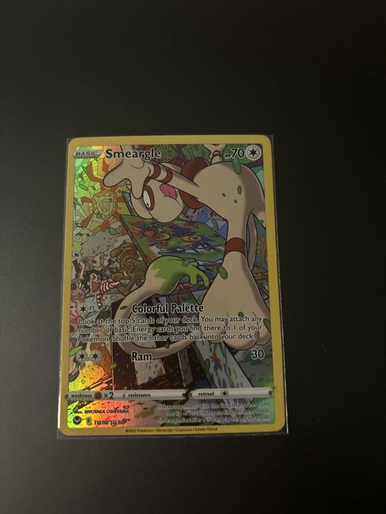 Smeargle Trainer Gallery - Carta Pokémon Mint, Illustrator (Nuovo ...
