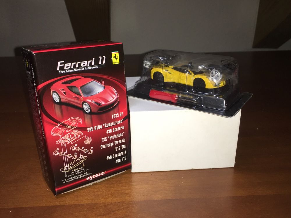 Ferrari 488 GTB 1/64 Kyosho Kit NEU (Neu (gemäss Beschreibung)) in ...