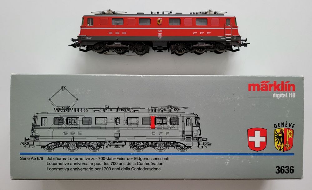 Märklin 3636 Ae 6/6 Genf Digital | Kaufen auf Ricardo