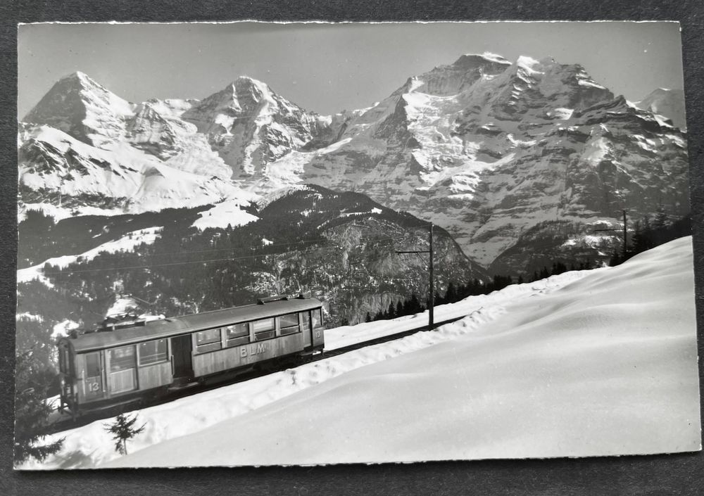 Lauterbrunnen-Mürrenbahn BLM/ Photo Gyger Adelboden (Gebraucht) in ...