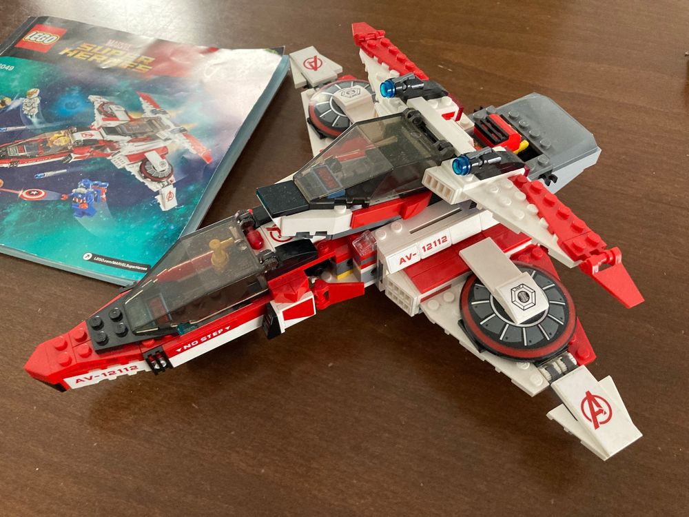 Lego Avengers Jet 76049 Space Mission Set Plane Marvel Hero | Kaufen ...