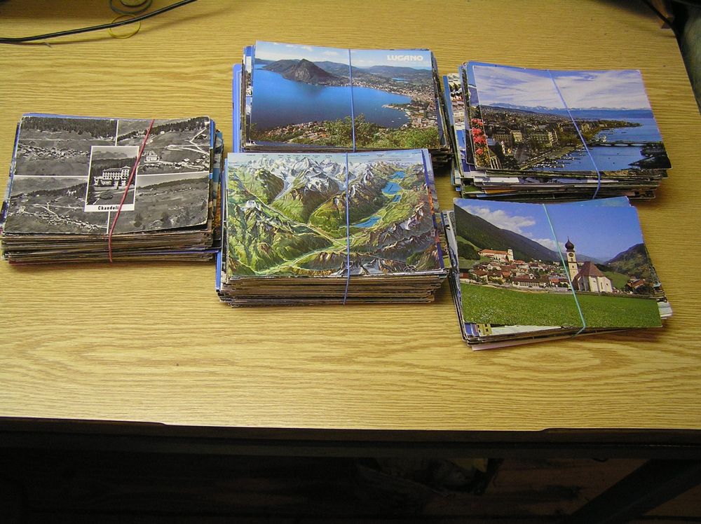 500 Diverse Karten Schweiz (Gebraucht) in Lumbrein für CHF 15 – mit Lieferung auf Ricardo kaufen