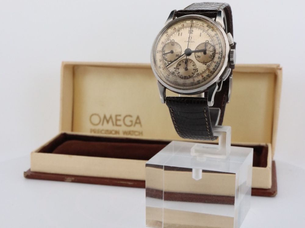 Very Rare - Omega Chronograph 1943 Ref. 2277-1 - Top! (Gebraucht) in ...