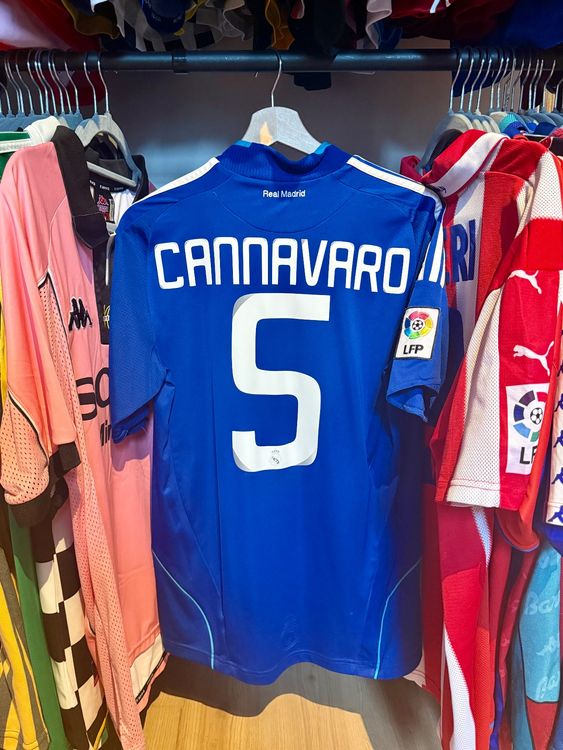 Rare Original Adidas Real Madrid 2008-09 Away (Cannavaro #5) (Gebraucht ...