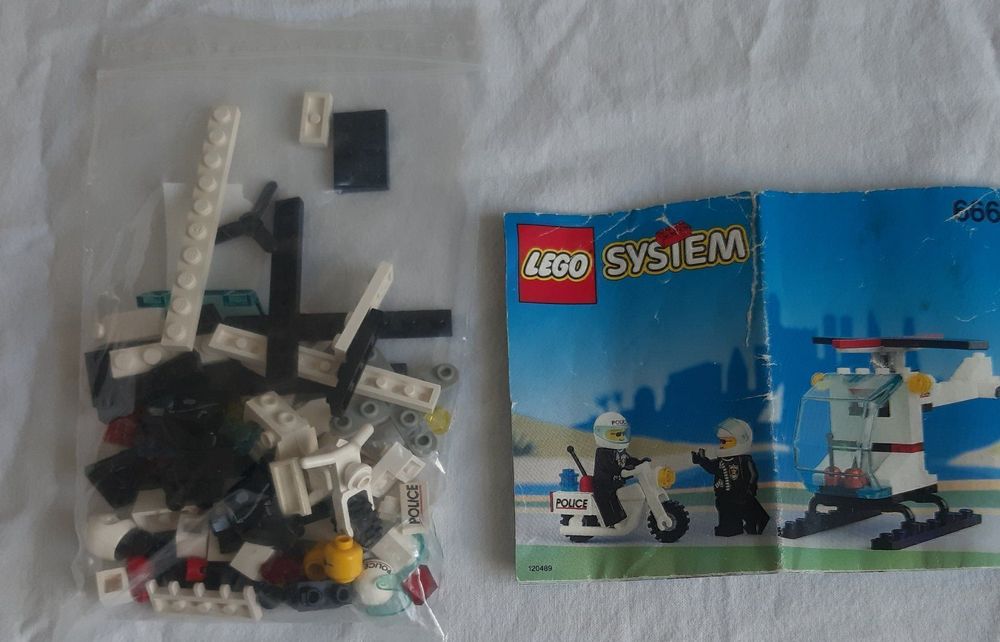 LEGO 6664 Polizei Hubschrauber Motorrad | Kaufen auf Ricardo