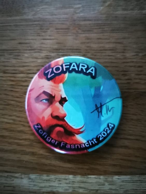 Fasnachtsplakette zofra | Kaufen auf Ricardo