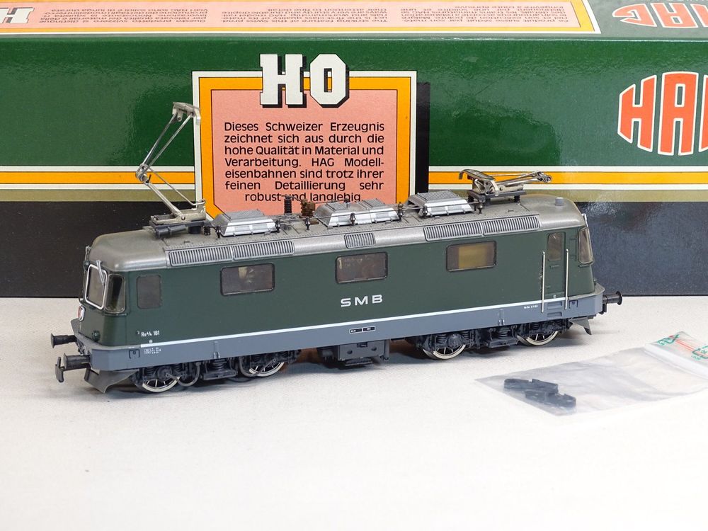 Hag 276 Re4/4 SMB 181, Grün, H0,WS/AC | Kaufen auf Ricardo