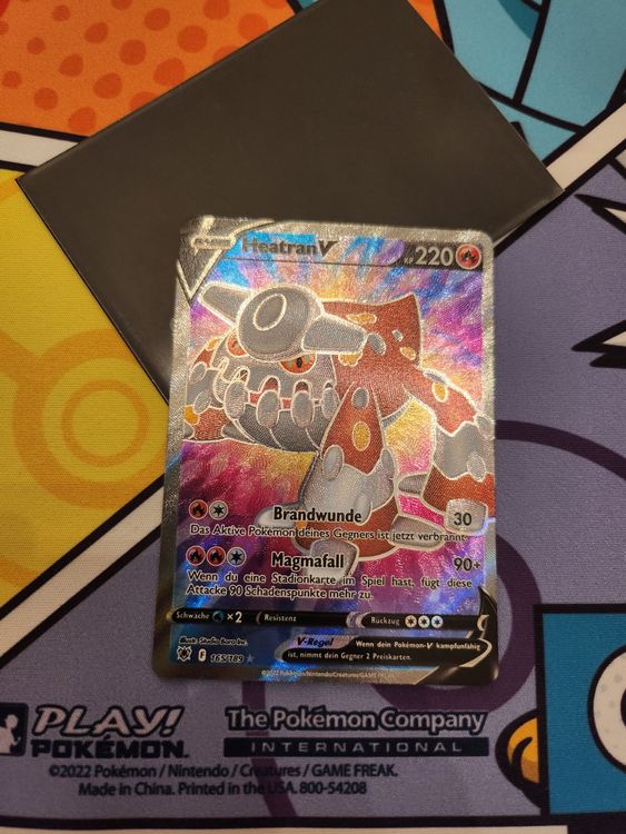 Pokemonkarte Heatran V, Full-Art | Kaufen auf Ricardo