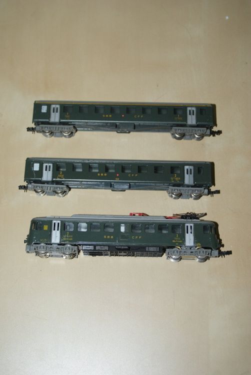 Lima Triebwagenn SBB RBe 4/4 1435 SBB Spur N PLUS… (Gebraucht) in ...