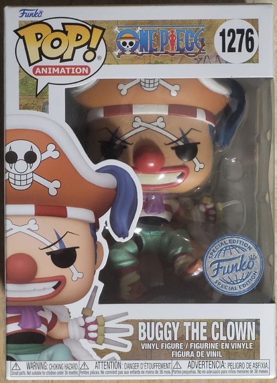 Funko Pop One Piece Buggy the Clown (Neu und originalverpackt) in ...