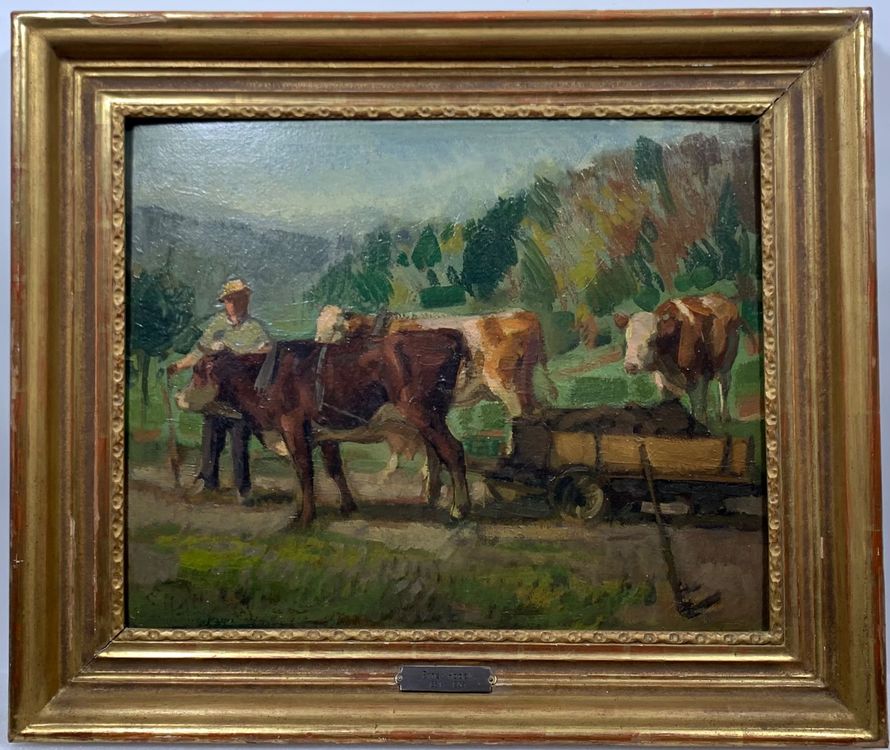 Ernst Hodel (1881-1955) Gemälde (Gebraucht) in Root für CHF 455 – mit Lieferung auf Ricardo kaufen