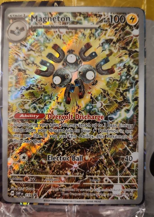Magneton Illustration Black Star Promo SVP159 Englisch (Neu und ...