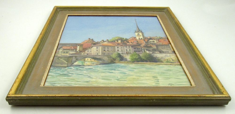 Prächtiges Bern Bild - Sign Aquarell - 1952 - KzLk (Gebraucht) in ...