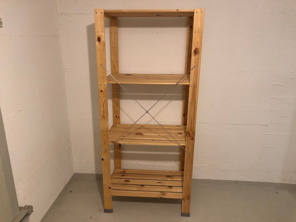 Faszinierend Holzregal 50 Cm Breit Bilder