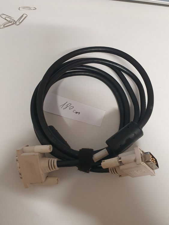 Monitorkabel DVI-D Monitor Kabel 180cm (Gebraucht) in Zürich für CHF 1. ...