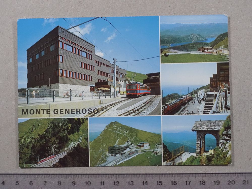 Monte Generoso, Capolago, Ferrovia / Bahn, 1987 (Gebraucht) in Lenzburg ...