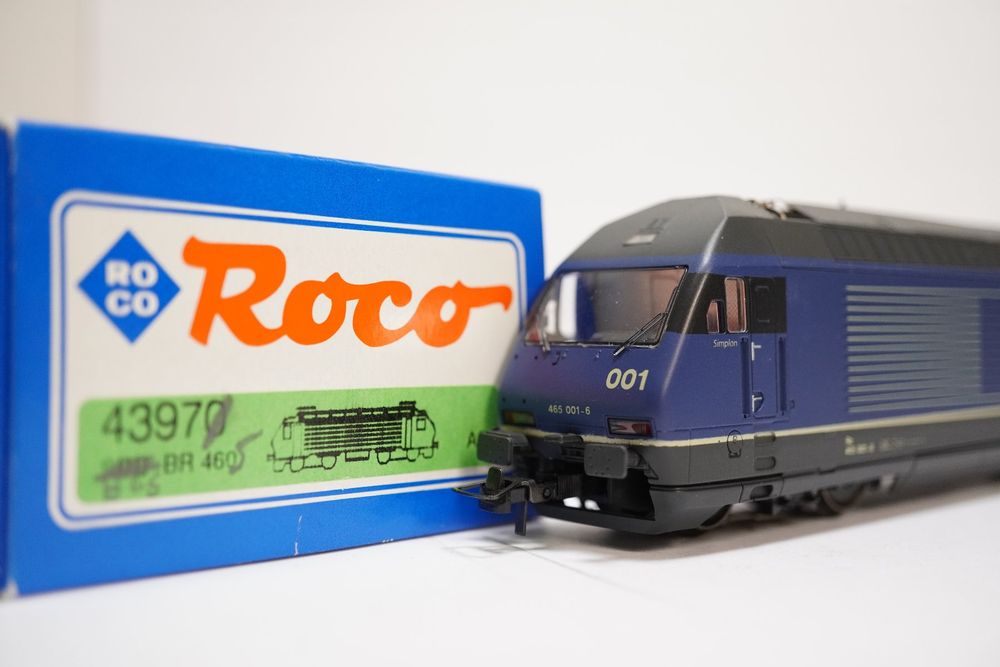 2∑ Roco AKU 43975 BLS Re 465 E-Lok blau Simplon | Kaufen auf Ricardo